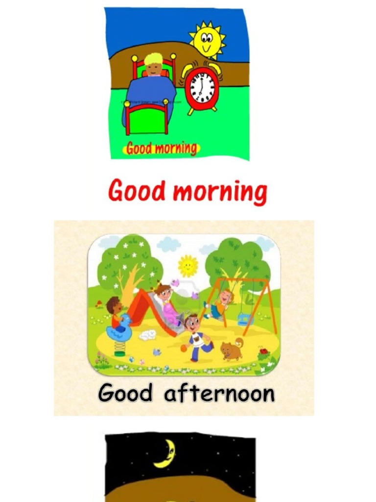 Parts of The Day | PDF