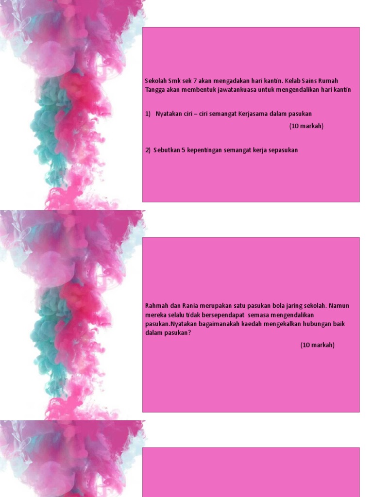 Soalan Esei SRT | PDF