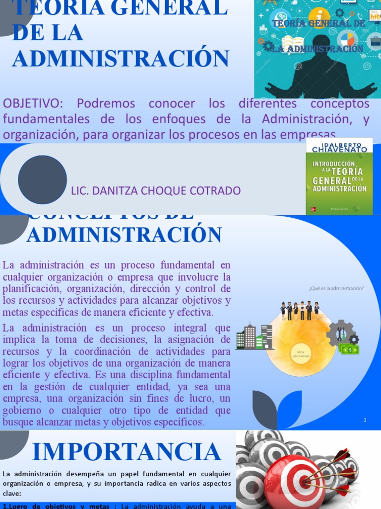 Teoría General de La Administración | PDF | Liderazgo | Business