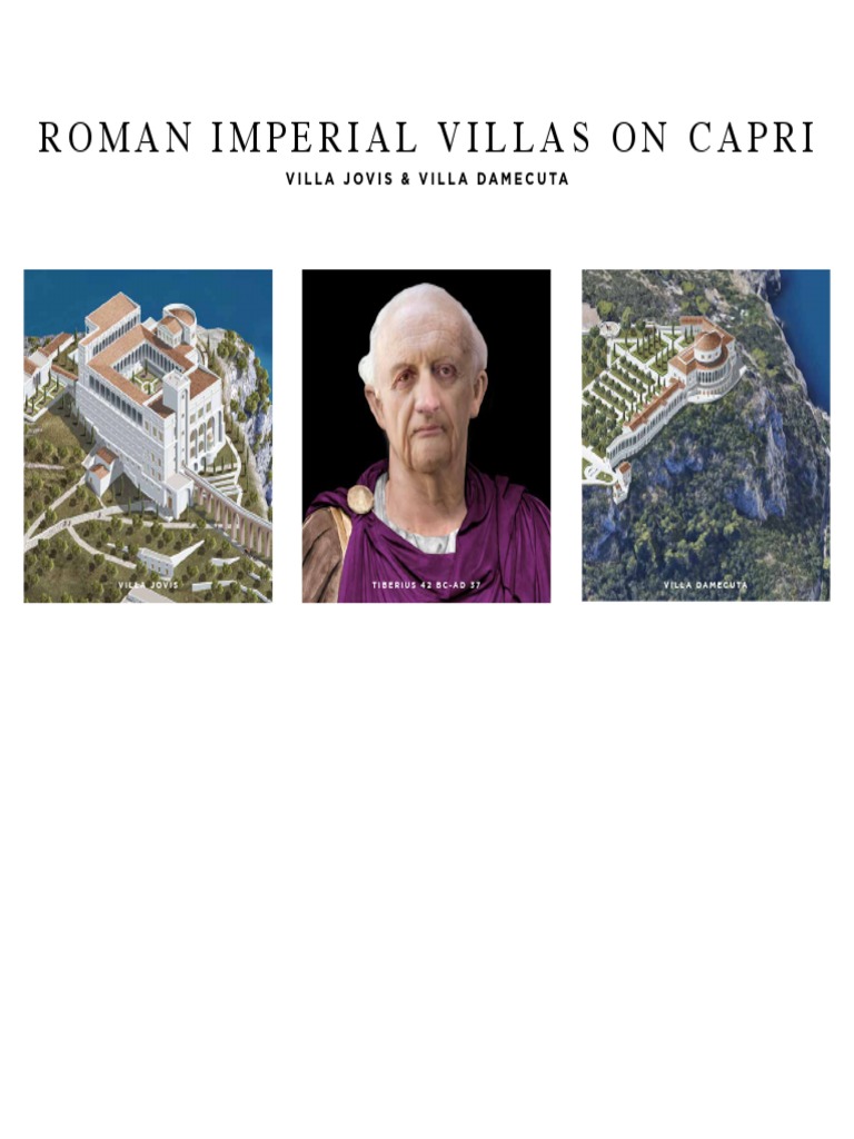Roman Imperial Villas On Capri Villa Jov | PDF