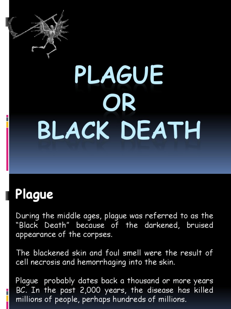 Plague OR Black Death | PDF | Antibiotics | Infection