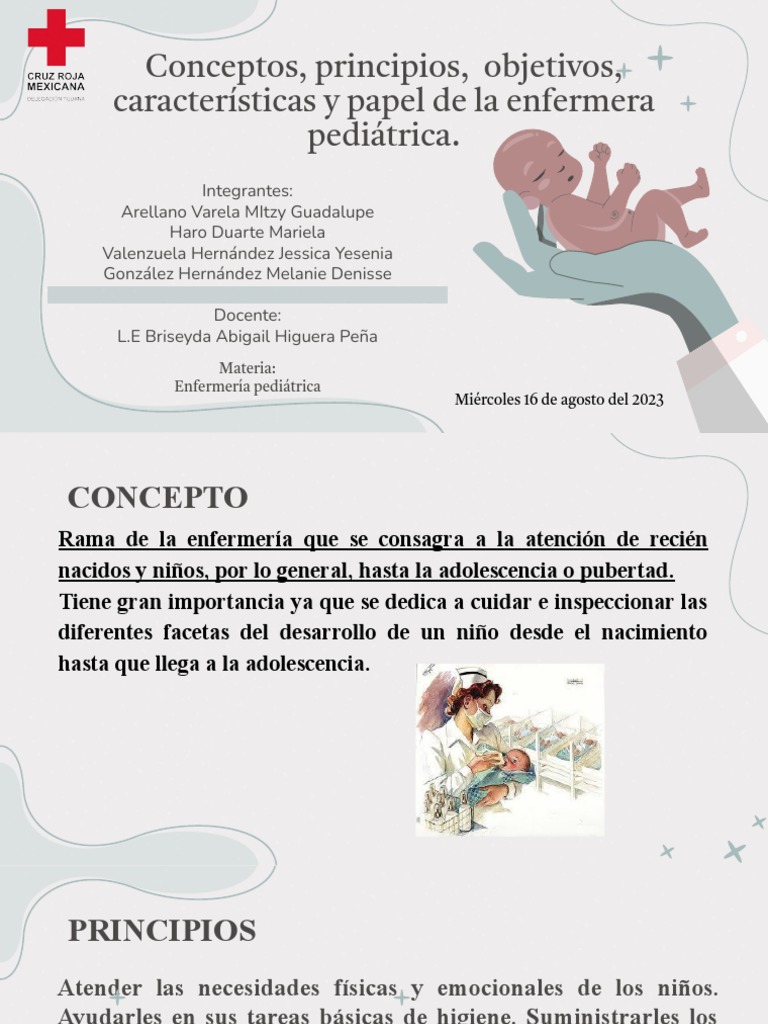 Conceptos Básicos Enfermeria Pediatrica | PDF