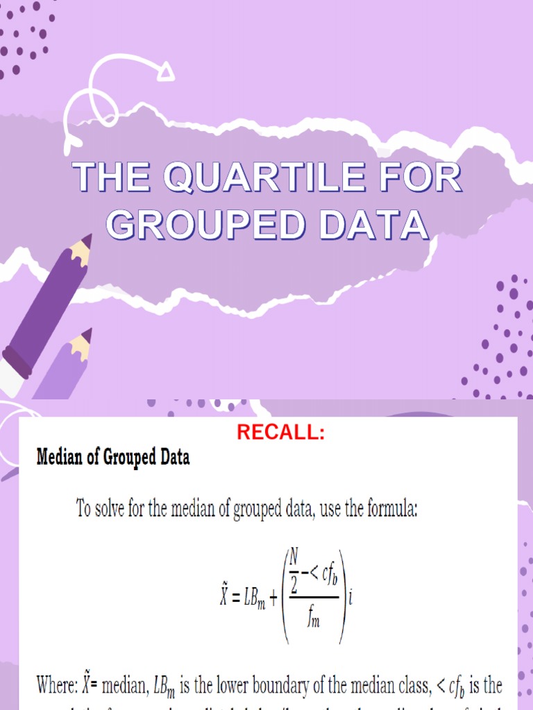 QUARTILES Grouped May 25 | PDF