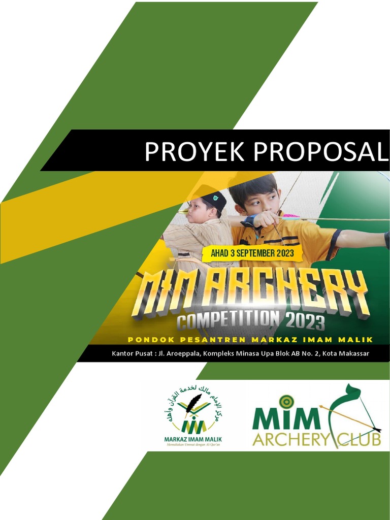 Proposal Lomba Memanah MIM Tanpa TTD | PDF