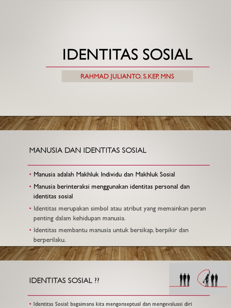 Identitas Sosial | PDF