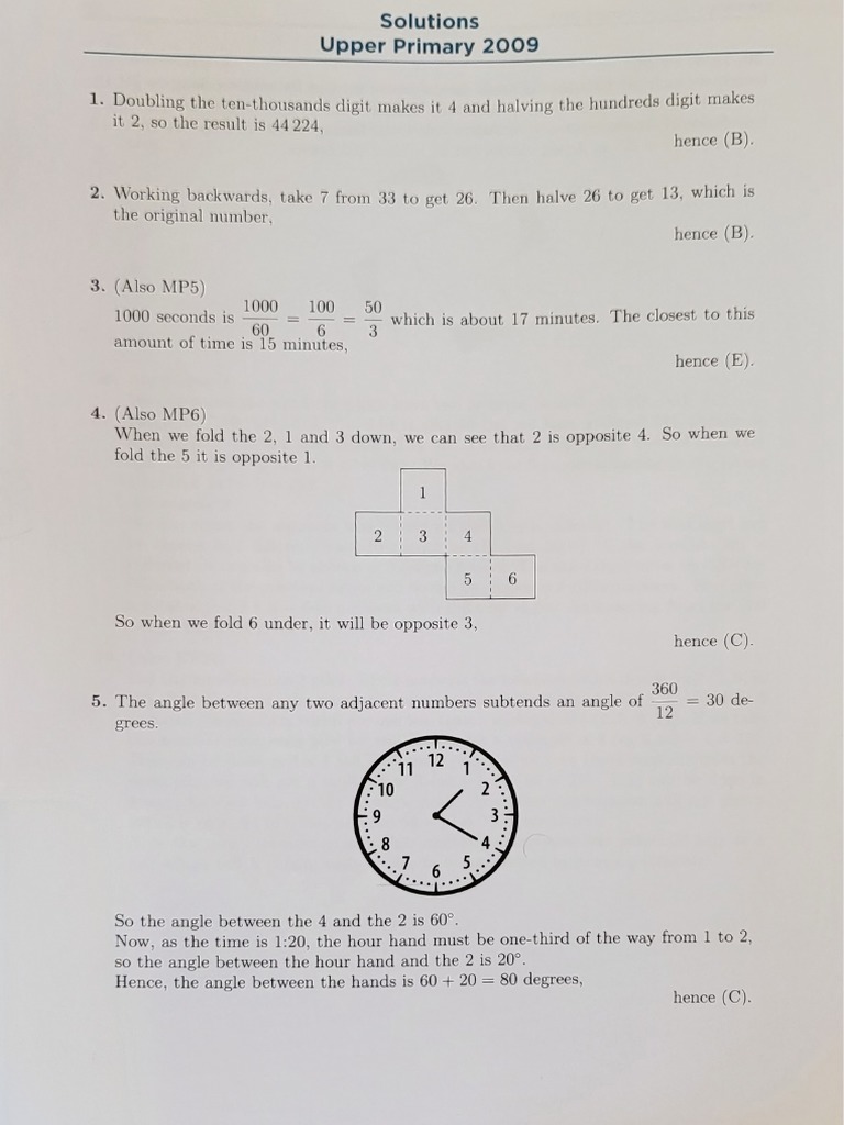 2009 AMC Solutions | PDF