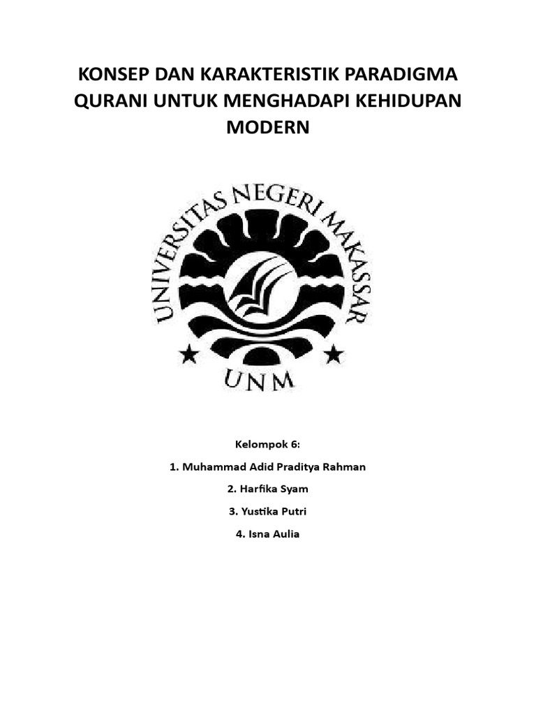 Paradigma Qurani dalam Kehidupan Modern | PDF