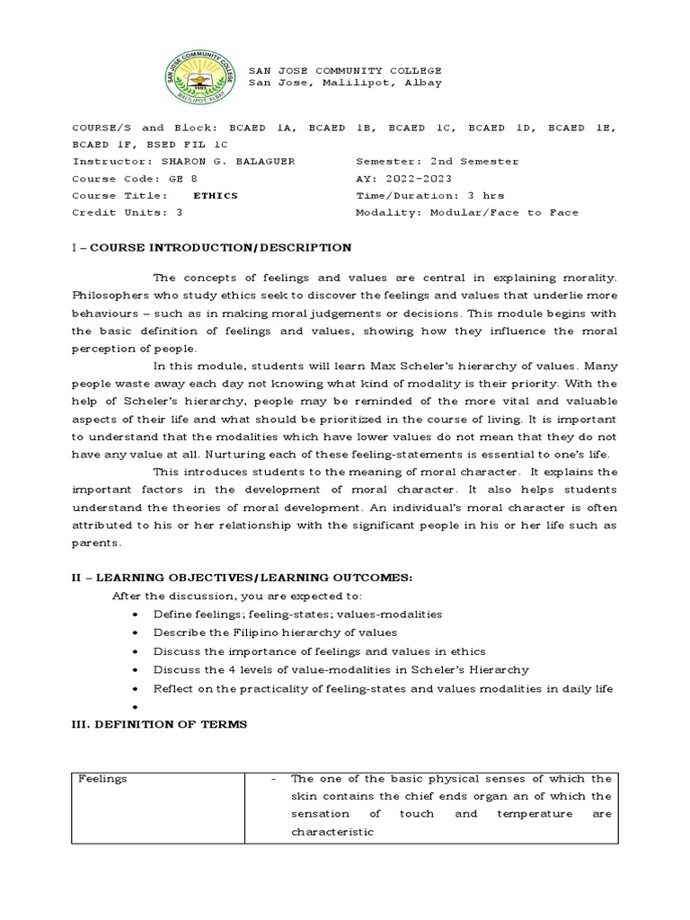 Module 3 | PDF | Morality | Immanuel Kant