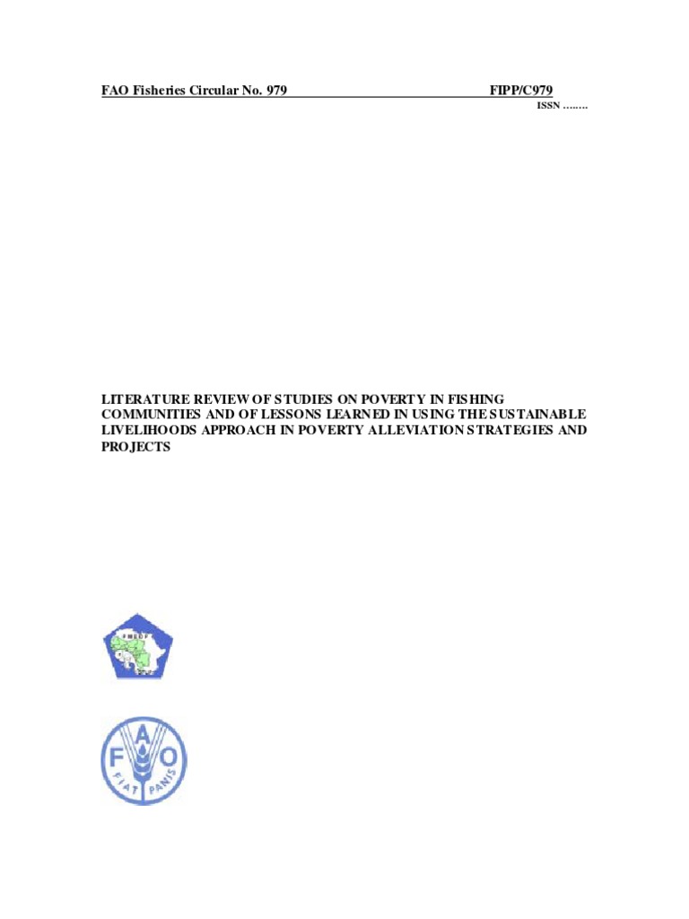 FAO Fisheries Circular No. 979 FIPP/C979: ISSN . | PDF | Poverty ...