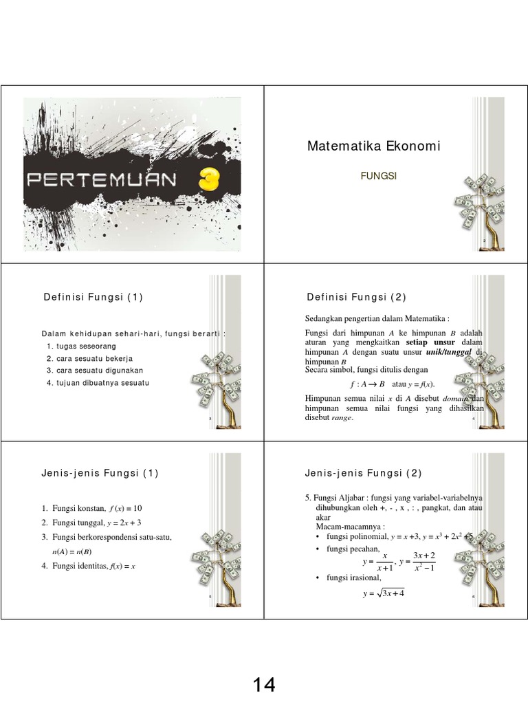 2019 B - Matek - 3. Fungsi UB | PDF