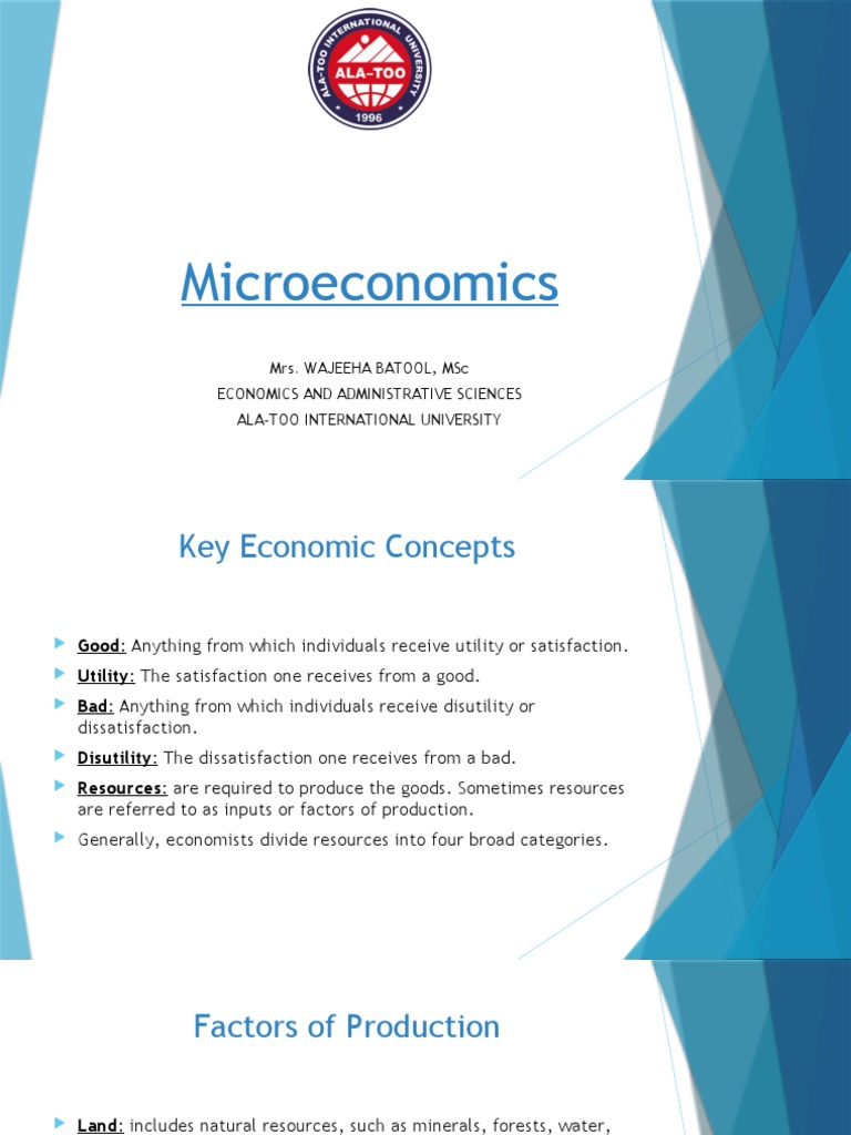 Microeconomics | PDF | Microeconomics | Economics