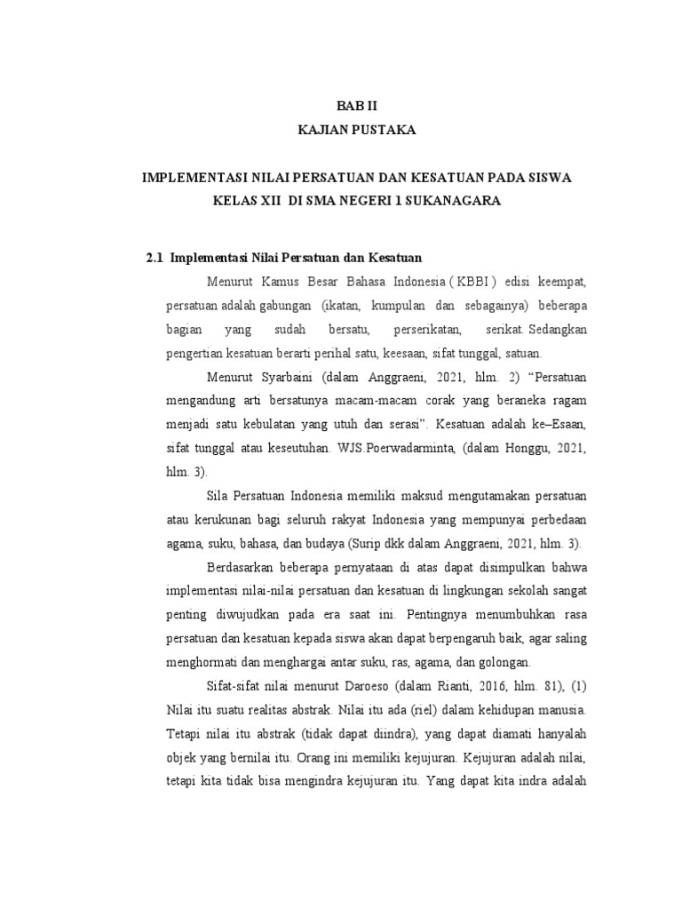 Kti - 3.5 - Bab Ii-1 | PDF