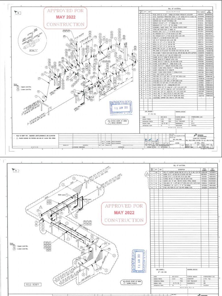 Wellhead Joint Numbering Guide | PDF