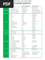 PDF-xchange Editor v6 - Shortcuts | PDF | Keyboard Shortcut | Computer ...