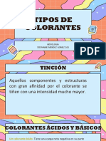 Colorantes Histológicos y sus Usos | PDF | Tinción | Biología Celular