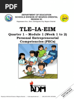 Grade 10 Unit 1 Entrep | PDF | Entrepreneurship | Brand