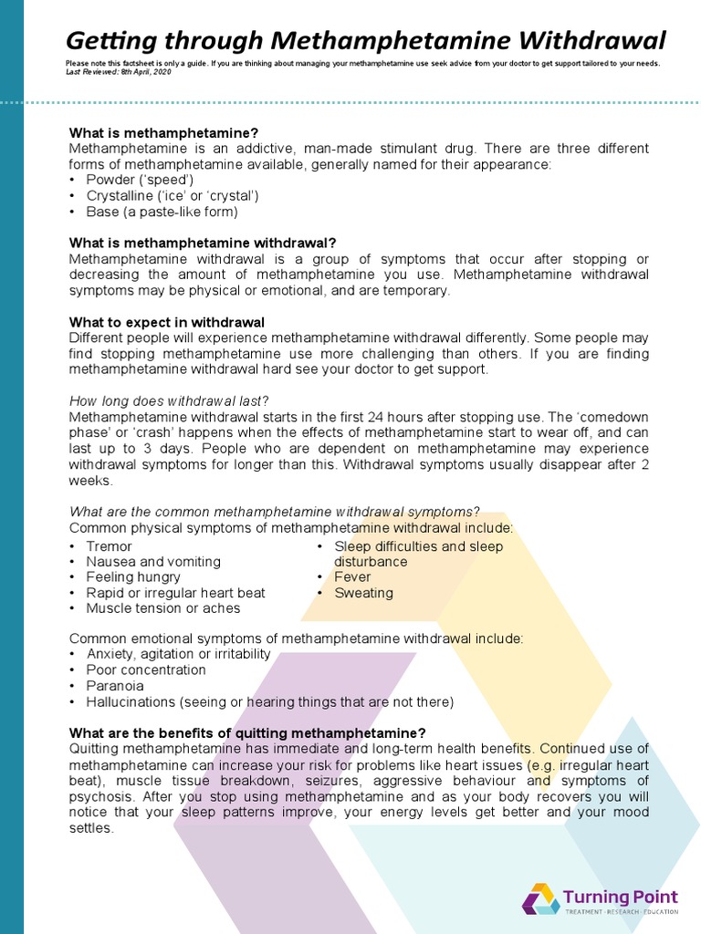 TP - Getting Through Methamphetamine Withdrawal | Download Free PDF | Methamphetamine | Drug ...