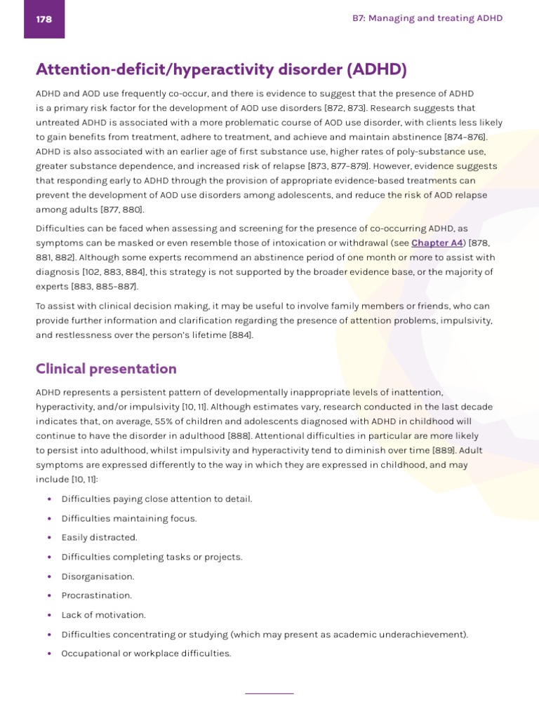 ADHD Management and Treatment Strategies | PDF | Antipsychotic ...