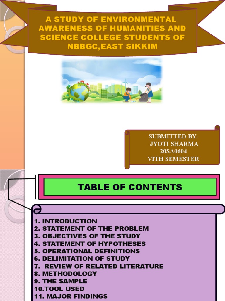 jYOTI PPT REVISED | PDF | Natural Environment | Science