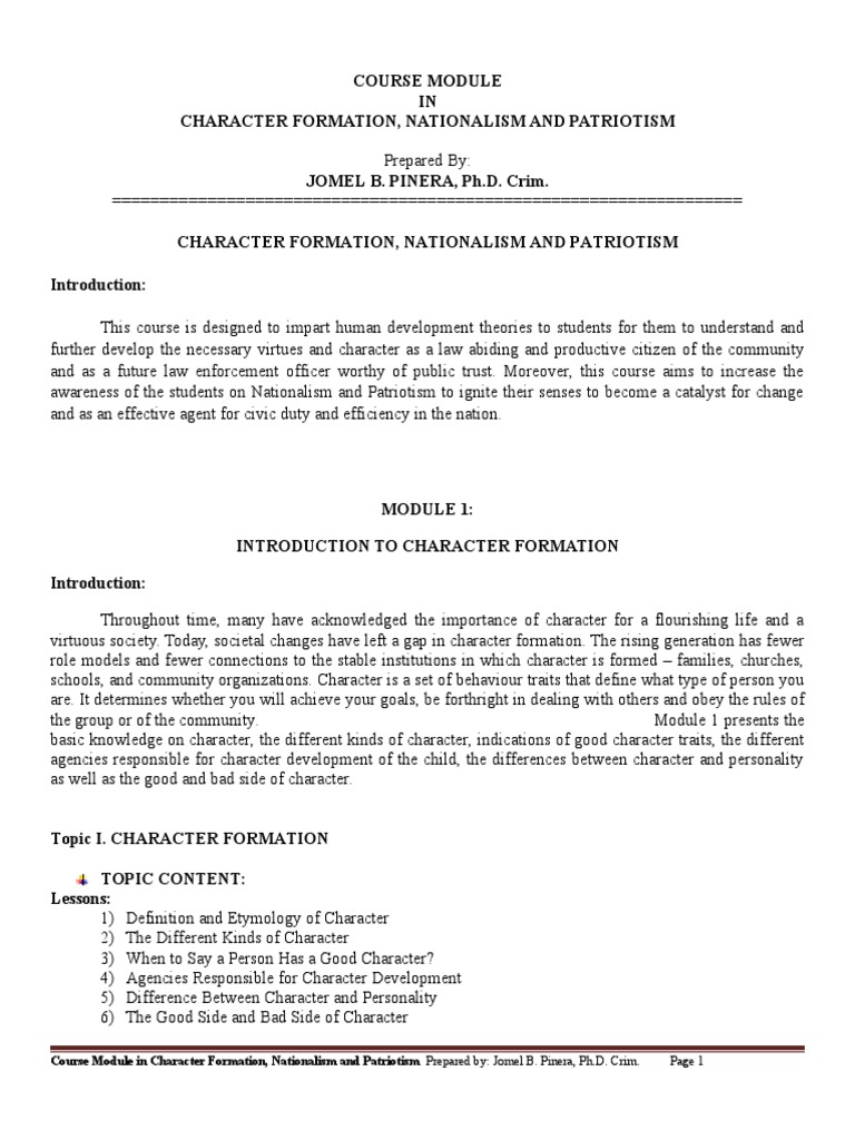 Cflm 1 Lecture Notes Pdf Id Thought