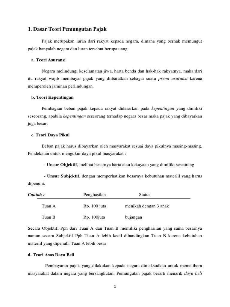 Perpajakan I RMK 2 PDF | PDF