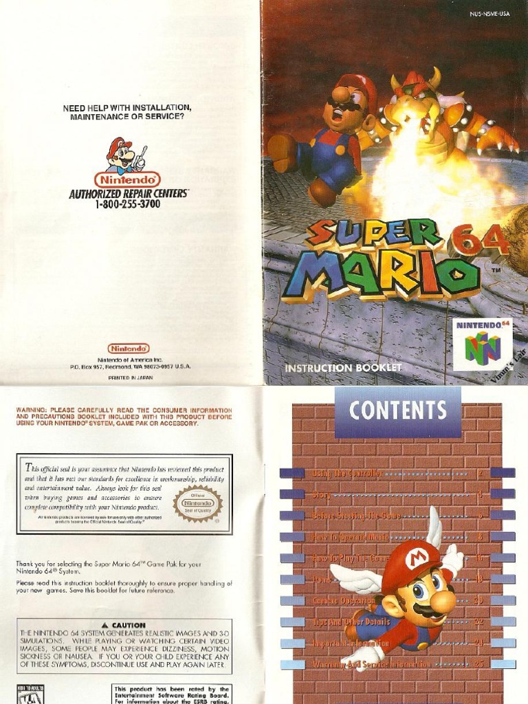 Super Mario 64 | PDF