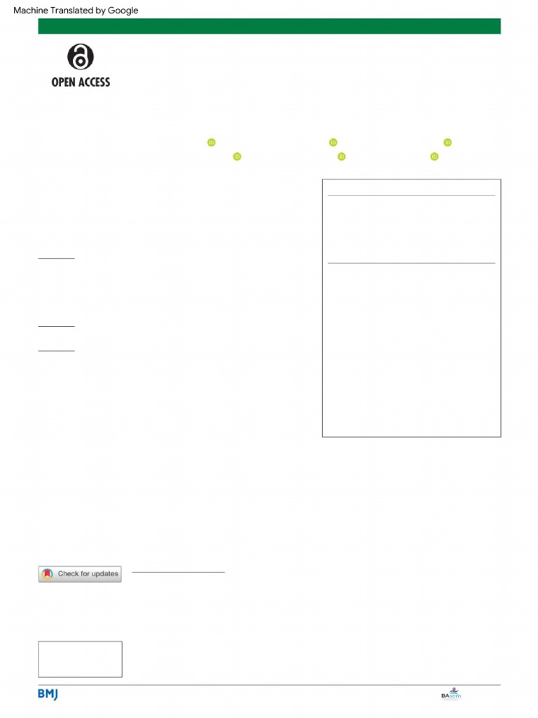 Bjsports 2022 105674 | PDF | Hombro | Terapia física