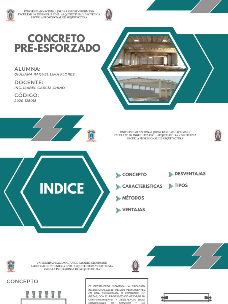 Concreto Presforzado Pdf Hormigón Pretensado Hormigón
