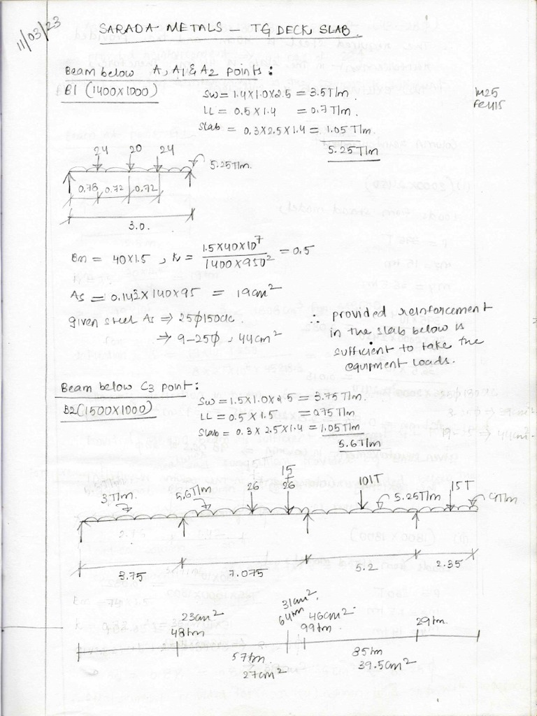 Design Calculations | PDF