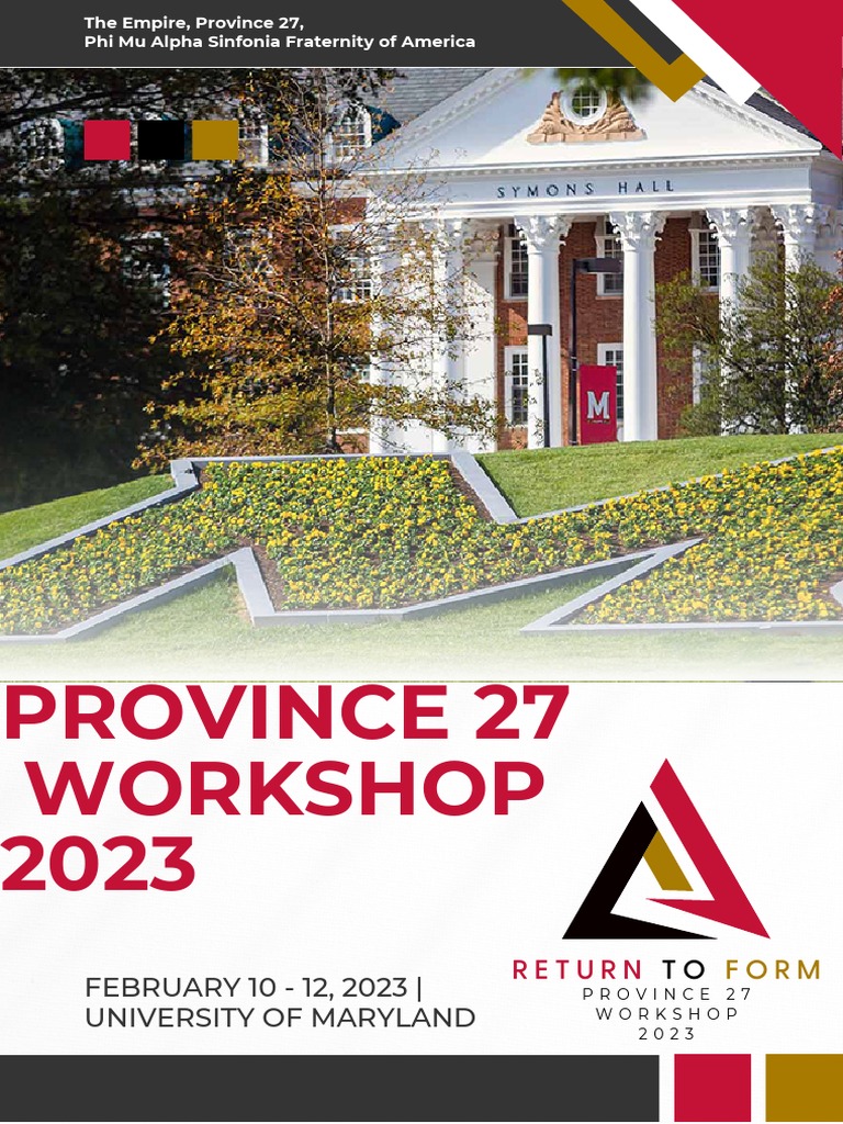Province Workshop Program | PDF
