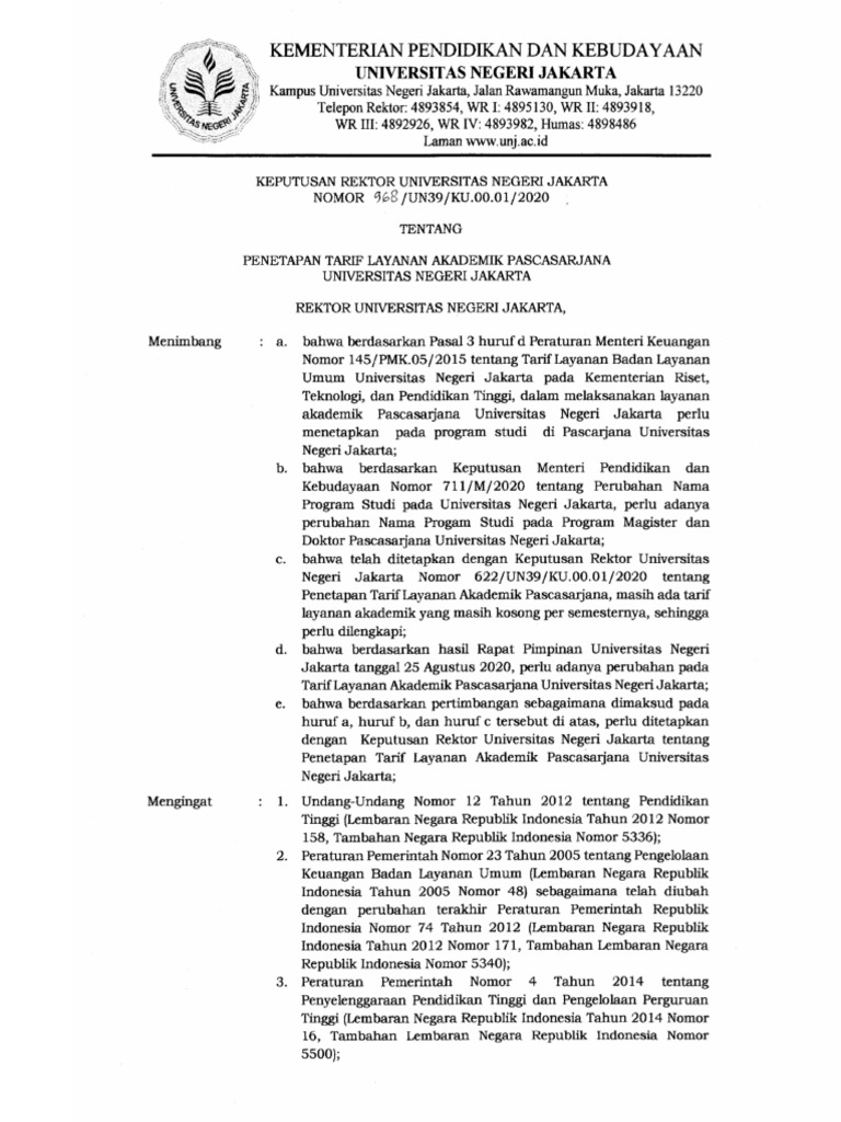 Biaya S2 | PDF
