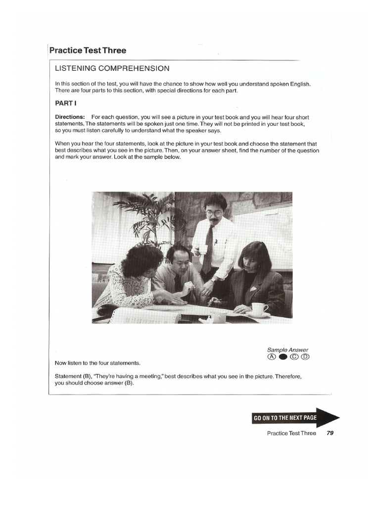 TOEIC Practice Test 3 | PDF