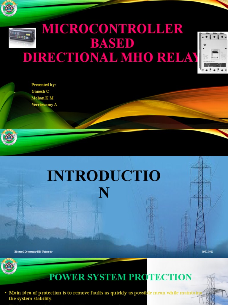 dokumen.tips_microcontroller-based-mho-relay-for-distance-protection-1 | PDF | Relay | Transformer