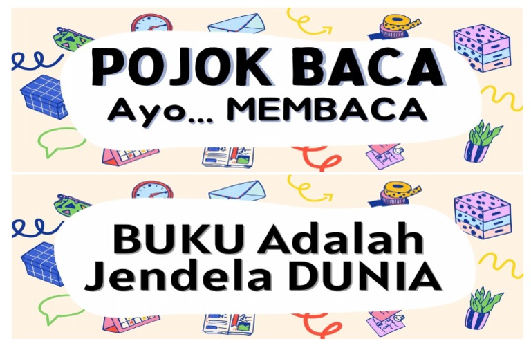 Tulisan Pojok Baca | PDF