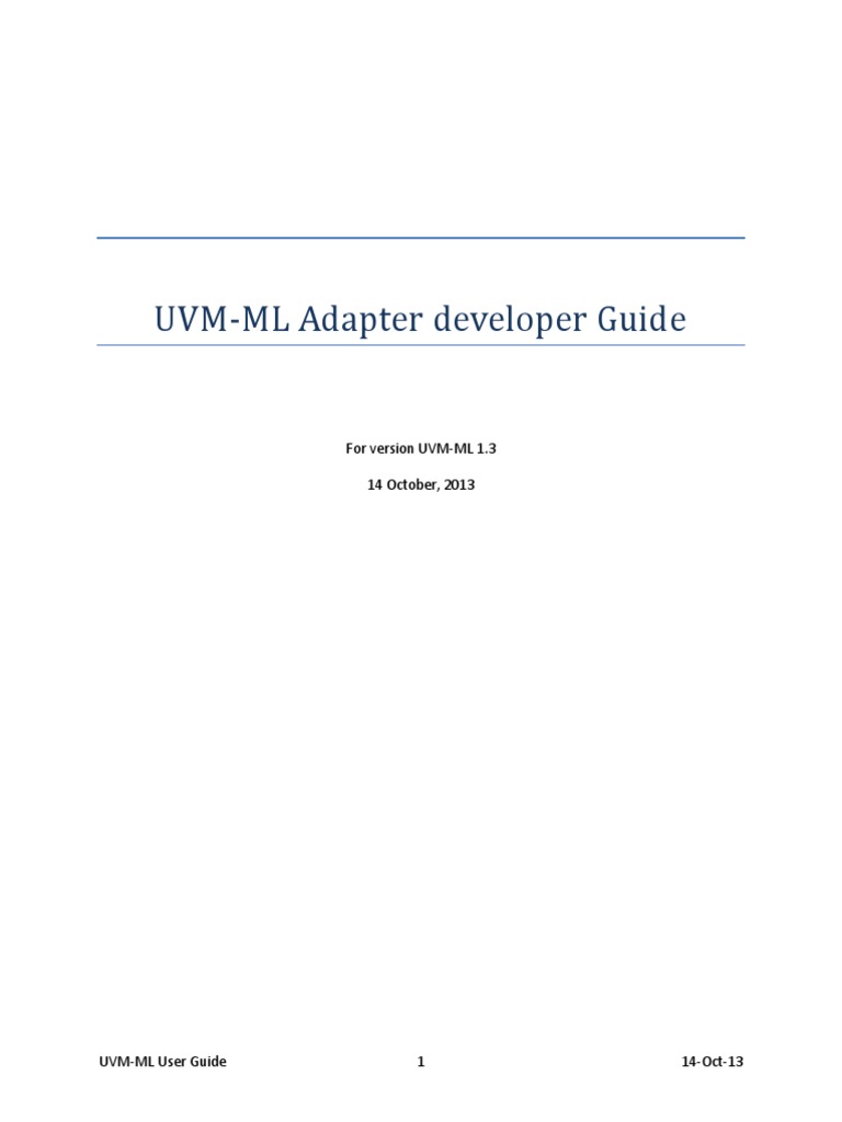 Adapter Guide | PDF | Software Framework | Pointer (Computer Programming)