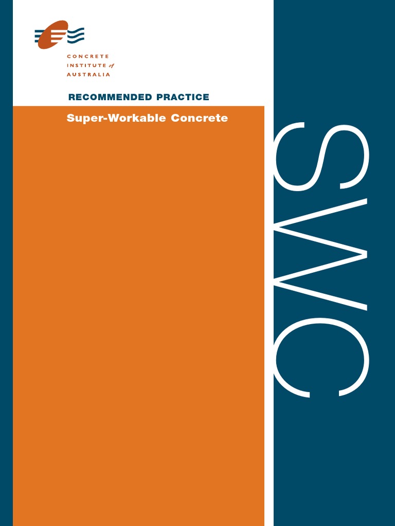 Super-Workable Concrete Guidelines | PDF | Concrete | Cement
