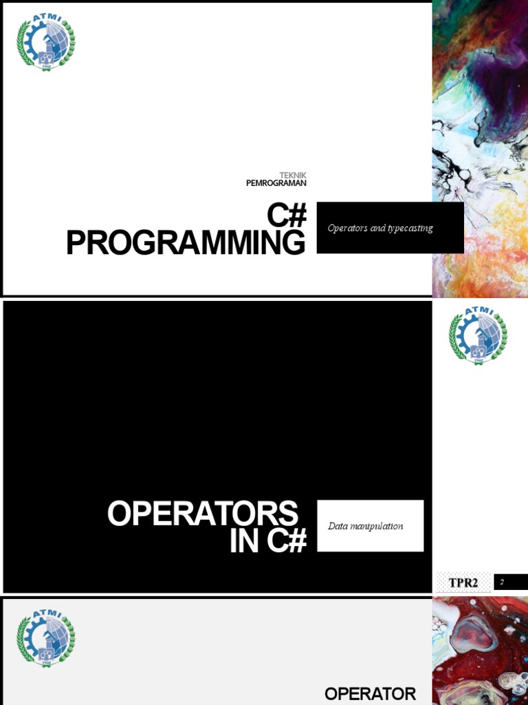 05 - Operator (Typecast) | PDF 05 - Operator (Typecast) | PDF