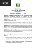 BARANGAY RESOLUTION Reprogramming | PDF | Government