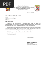 Recommendation PNP Recruitment Attrition Qouta (Sample) | PDF