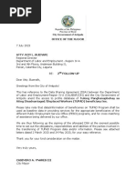 Authorization Letter DSWD | PDF | Social Science | Law