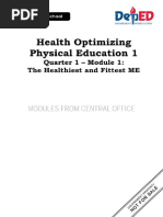 Pe and Health 11 Module 1 | PDF | Heart Rate | Physical Fitness