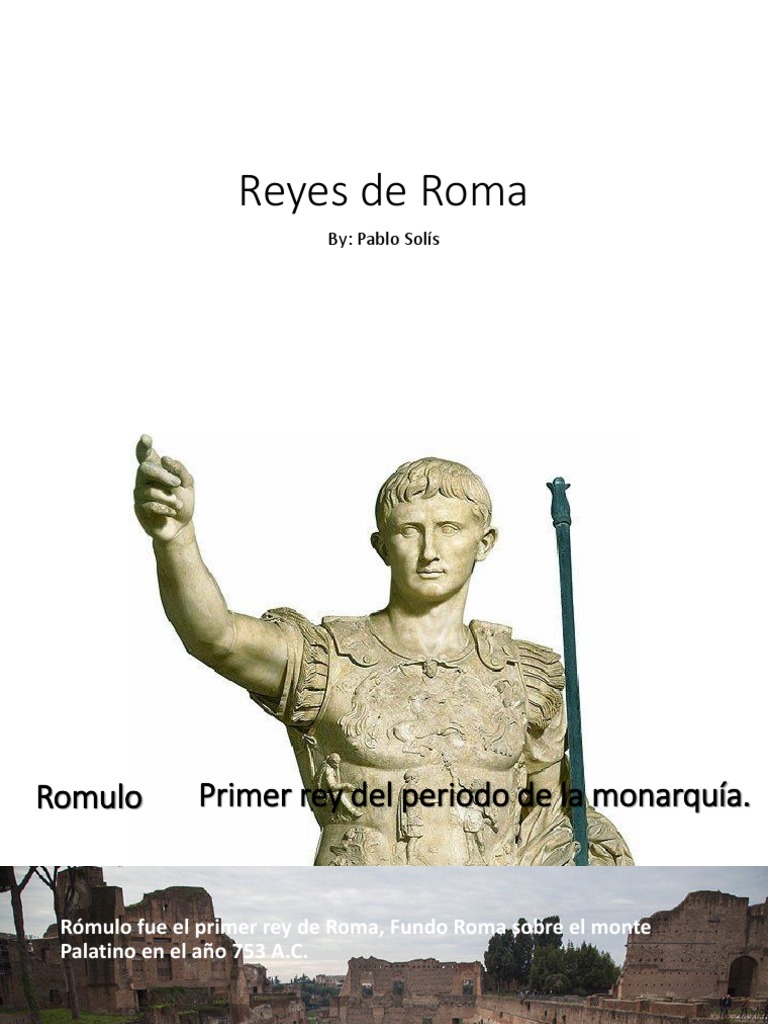Reyes de Roma: Monarquía y Legado | PDF