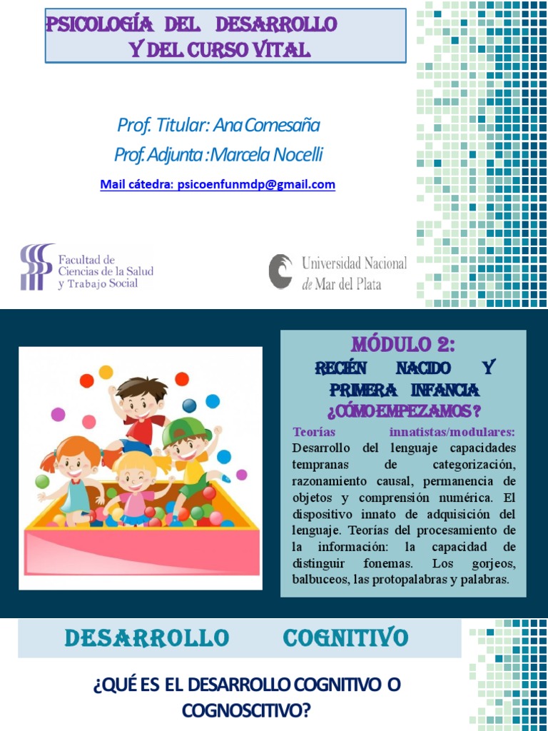 Clase Teórica 4 - Psicologia Del Desarrollo y Del Curso Vital 2023 | Descargar gratis PDF ...