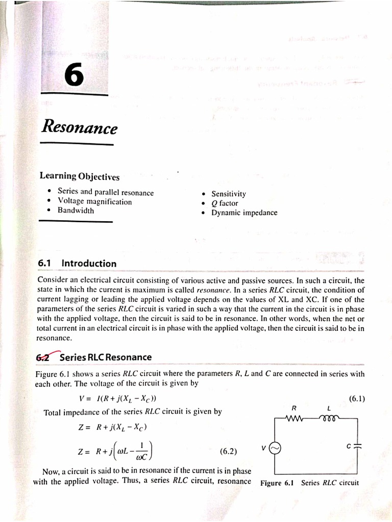 Resonance Notes-1 | PDF