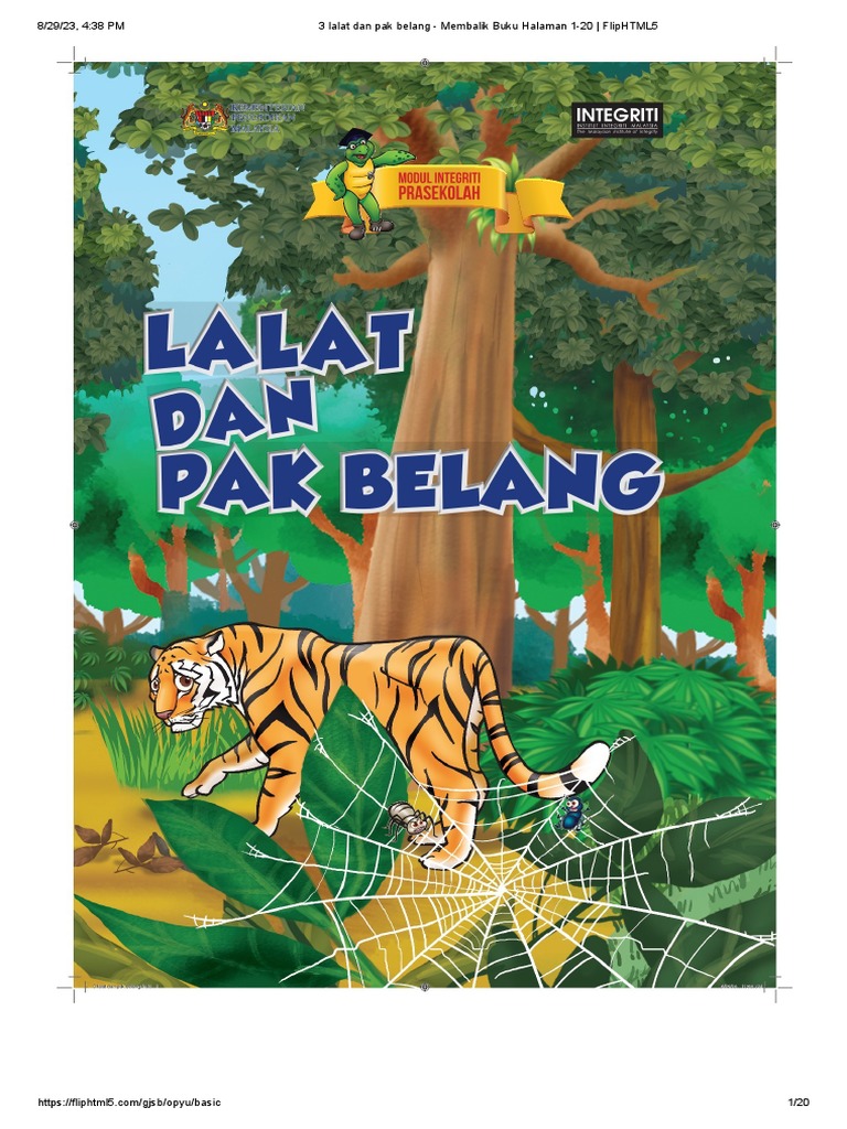 3 Lalat Dan Pak Belang - Membalik Buku Halaman 1-20 - FlipHTML5 | PDF