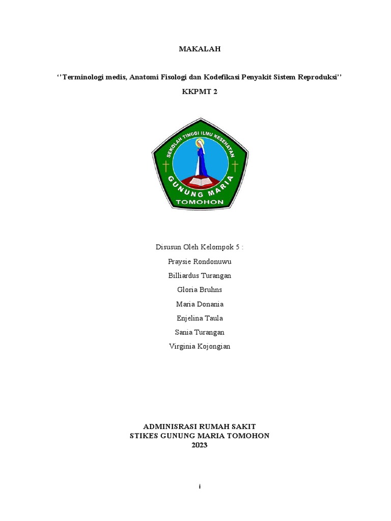 MAKALAH Terminologi Medis, Anatomi Fisologi Dan Kodefikasi Penyakit ...