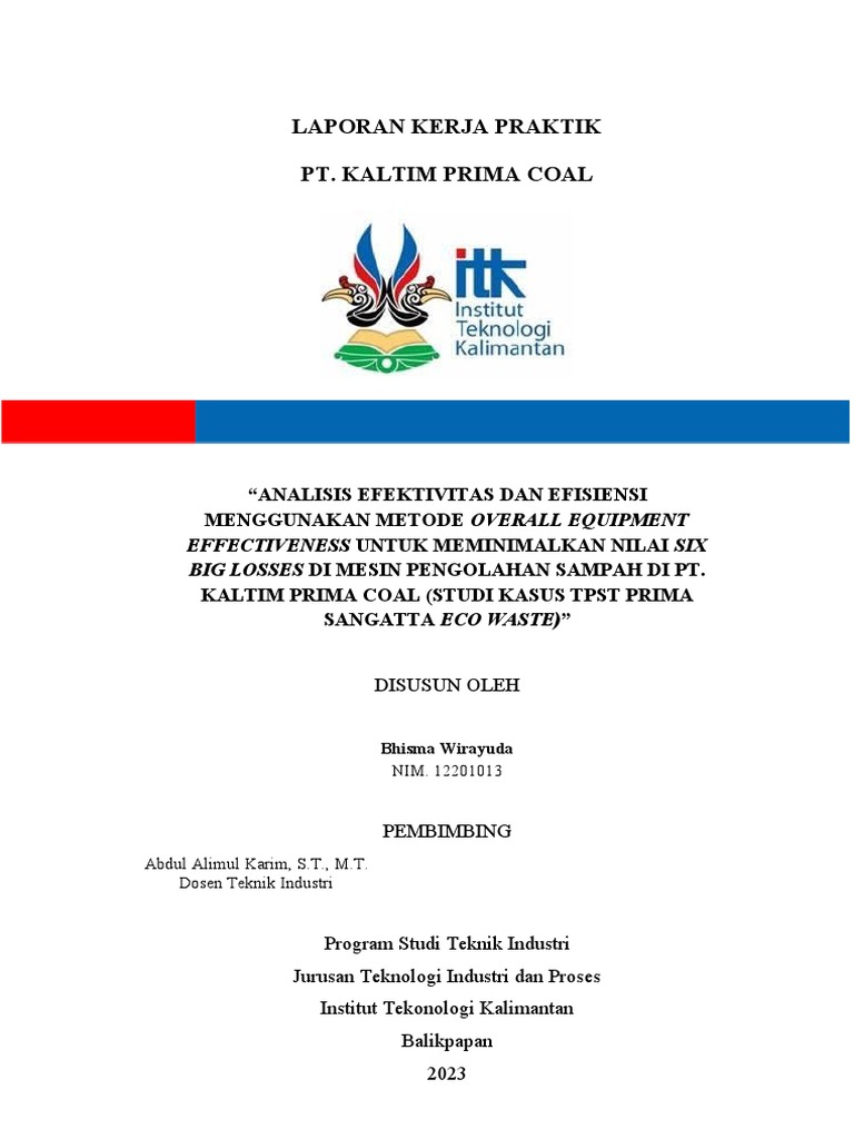 BAB 1 Laporan KP | PDF