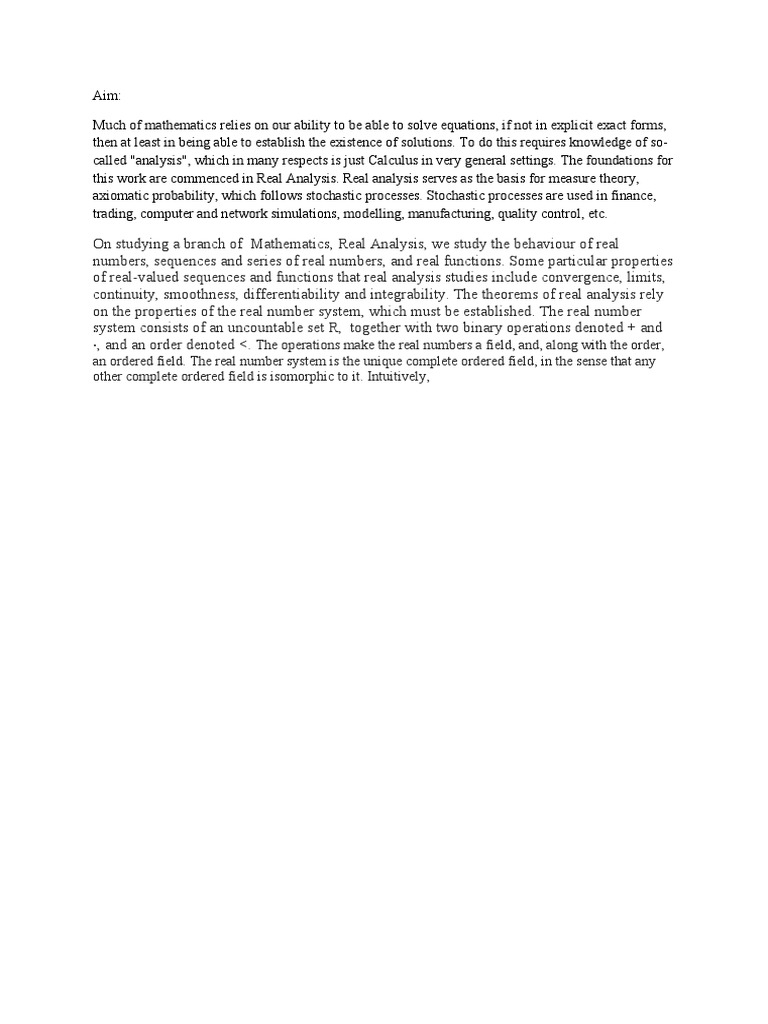 Real Analysis Lesson Plan Pdf 0772