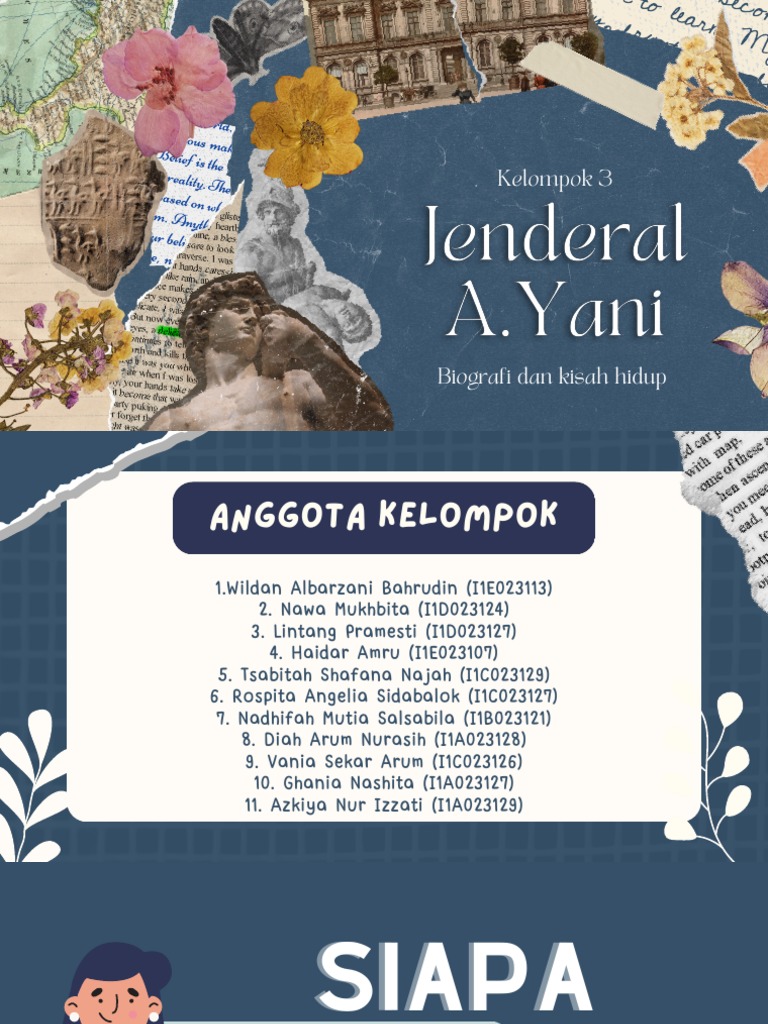 Biografi Jenderal Ahmad Yani | PDF
