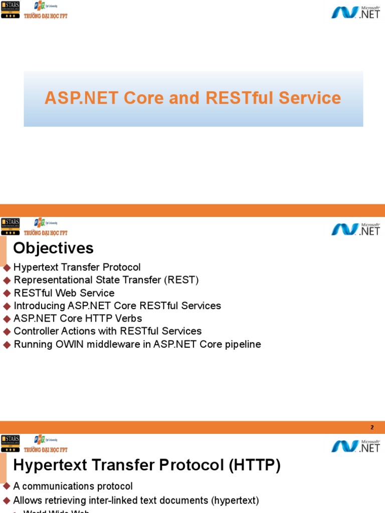 Slot 02-Introduction To ASP - Net Core and RESTful Service | Download ... Slot 02-Introduction To ASP - Net Core and RESTful Service | Download ...